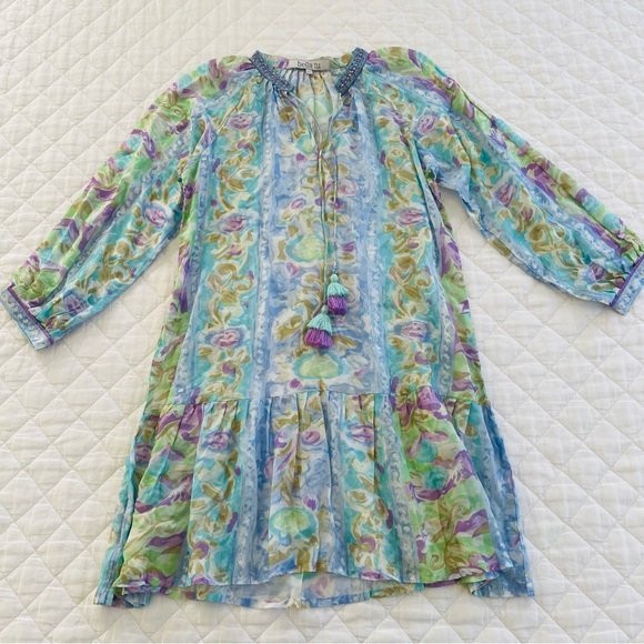 bella tu | Dresses | Bella Tu 36 Peasant Dress | Poshmark